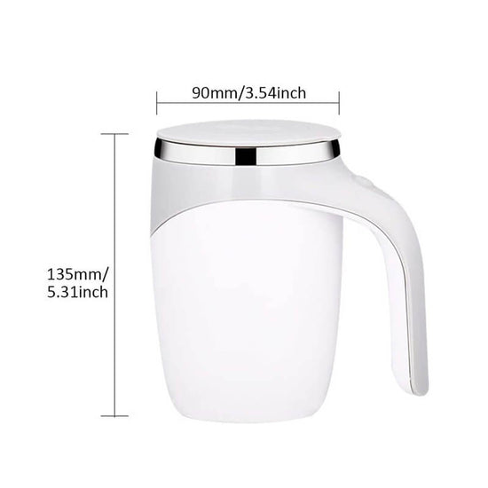Retro Coaster Mixing Cup | The Self Stirring Mug